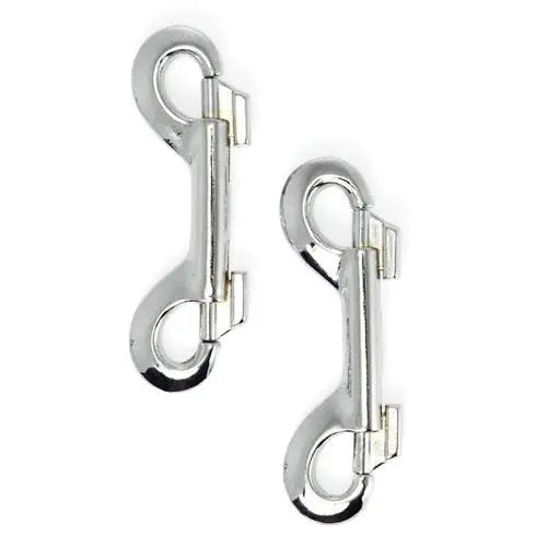 Shop Rimba Stainless-steel Silver Double Snap Hooks for Bdsm Couples - Save 30% — Peaches and ...